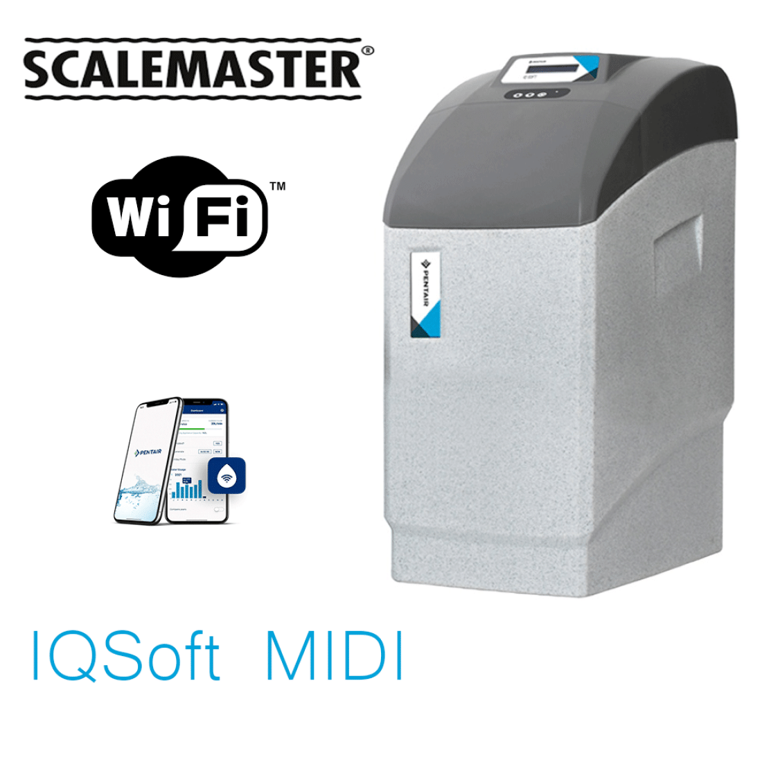 Scalemaster IQ Soft Midi Smart Wifi Water softener